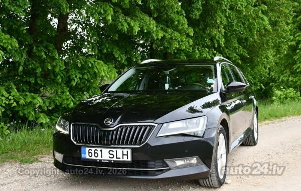Black Skoda SuperB 2017 in Tallinn, with an engine capacity of 2.00 L and mileage of 265 thousand km for 12399 €, photo 3 on AUTOMOTO.COM.LV
