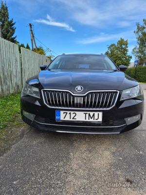 Black Skoda SuperB 2017 in Tallinn, with an engine capacity of 2.00 L and mileage of 275 thousand km for 9800 €, photo 4 on AUTOMOTO.COM.LV