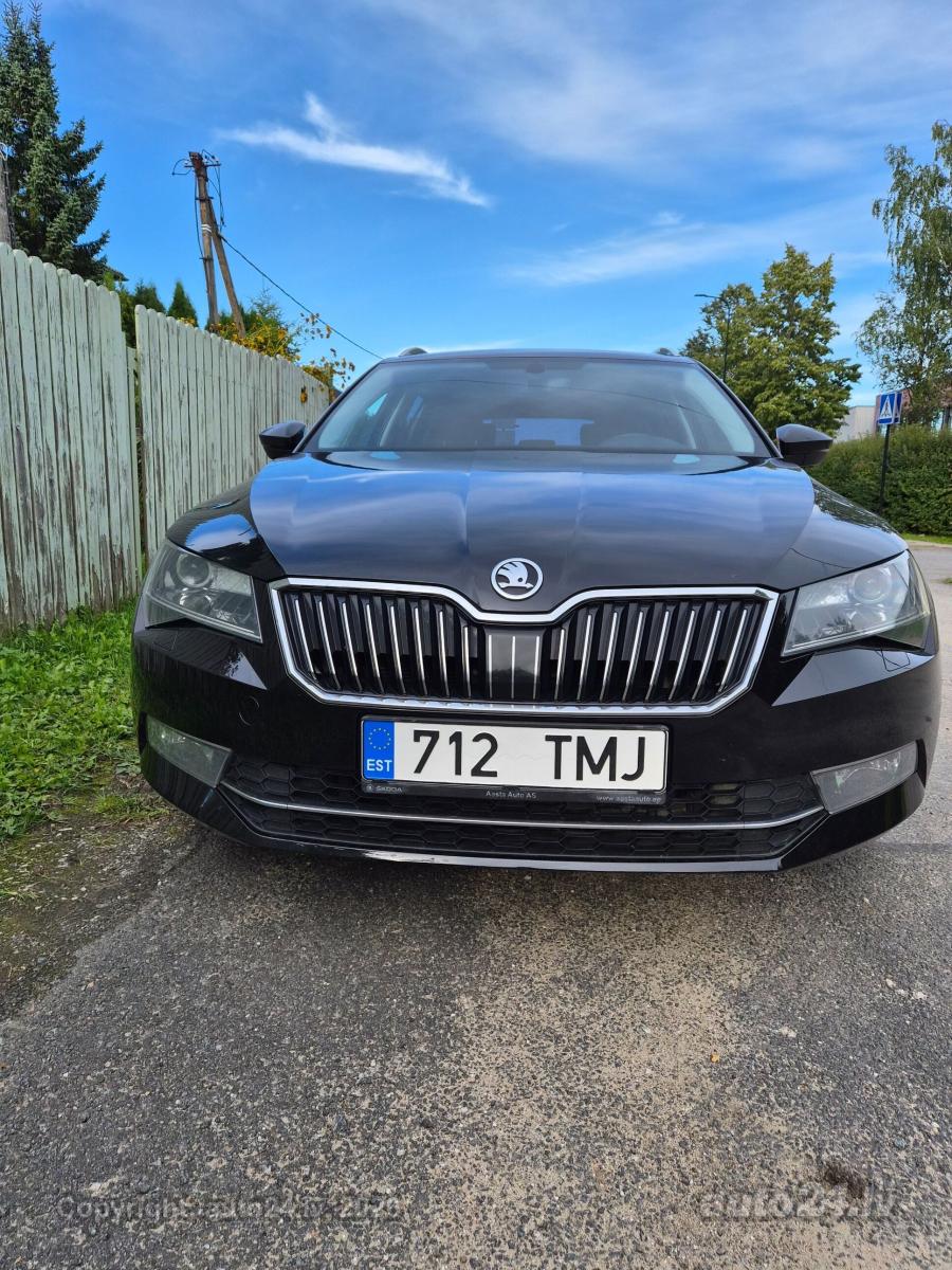 Black Skoda SuperB 2017 in Tallinn, with an engine capacity of 2.00 L and mileage of 275 thousand km for 9800 €, photo 4 on AUTOMOTO.COM.LV