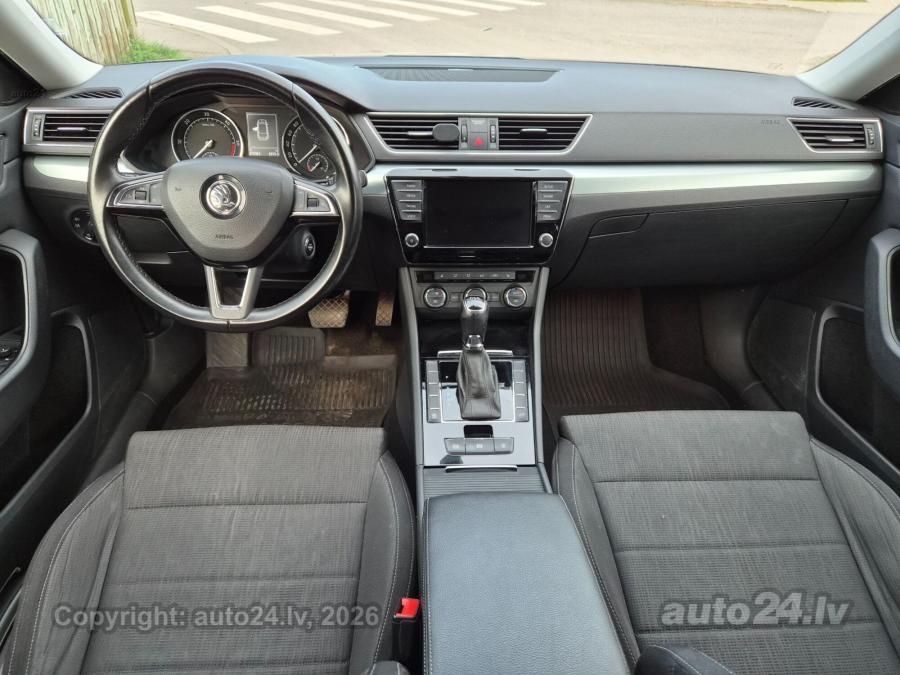 Black Skoda SuperB 2017 in Tallinn, with an engine capacity of 2.00 L and mileage of 275 thousand km for 9800 €, photo 6 on AUTOMOTO.COM.LV