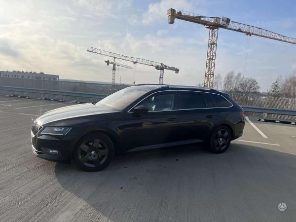 Black Skoda SuperB 2018 in Vilnius, with an engine capacity of 1.97 L and mileage of 300 thousand km for 12000 €, photo 3 on AUTOMOTO.COM.LV