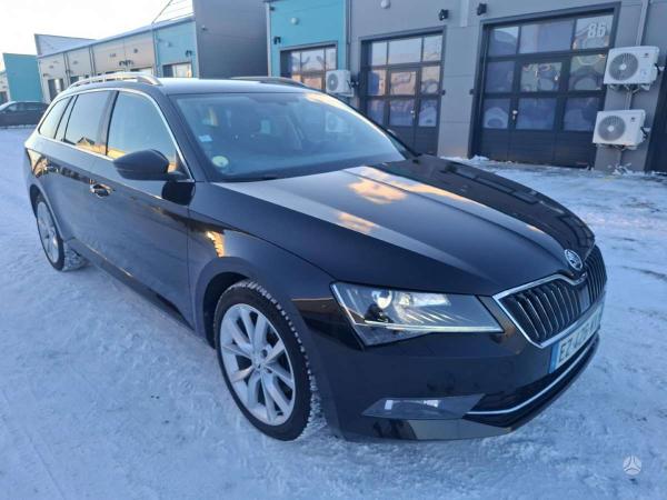 Black Skoda SuperB 2018 in Kaunas, with an engine capacity of 1.97 L and mileage of 177 thousand km for 14650 €, photo 2 on AUTOMOTO.COM.LV