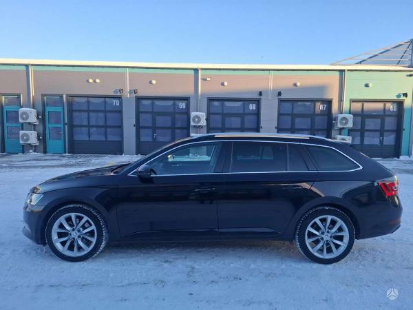 Black Skoda SuperB 2018 in Kaunas, with an engine capacity of 1.97 L and mileage of 177 thousand km for 14650 €, photo 7 on AUTOMOTO.COM.LV