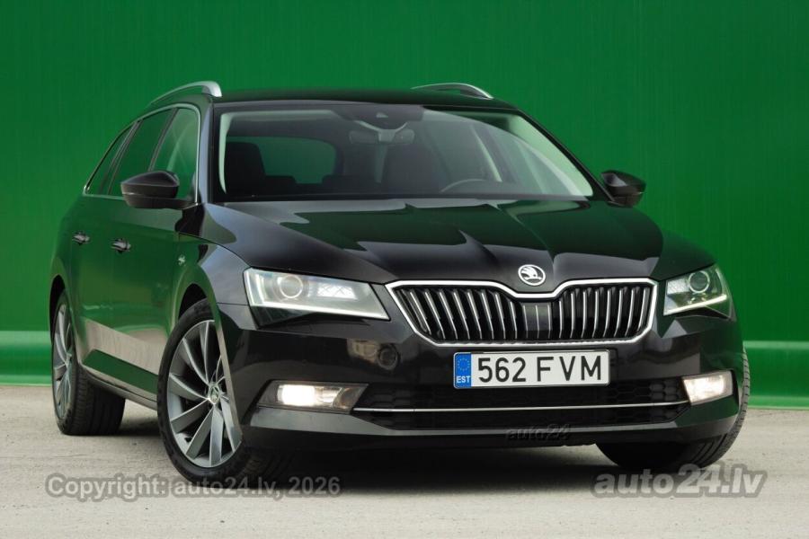 Black Skoda SuperB 2018 in Tallinn, with an engine capacity of 2.00 L and mileage of 231 thousand km for 16999 €, photo 1 on AUTOMOTO.COM.LV