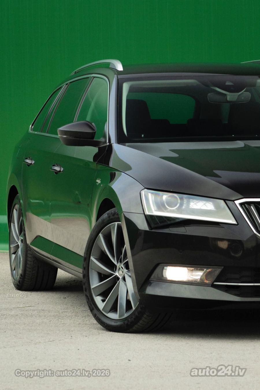 Black Skoda SuperB 2018 in Tallinn, with an engine capacity of 2.00 L and mileage of 231 thousand km for 16999 €, photo 6 on AUTOMOTO.COM.LV