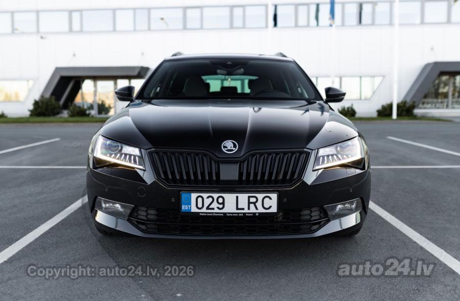 Melns Skoda SuperB 2018 Tallina, ar dzinēja tilpumu 2.00 L un nobraukumu 193 tūkst. km par 16990 €, foto 1 vietnē AUTOMOTO.COM.LV