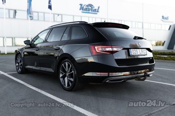 Black Skoda SuperB 2018 in Tallinn, with an engine capacity of 2.00 L and mileage of 193 thousand km for 16990 €, photo 3 on AUTOMOTO.COM.LV