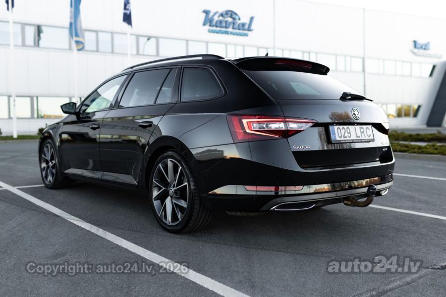 Melns Skoda SuperB 2018 Tallina, ar dzinēja tilpumu 2.00 L un nobraukumu 193 tūkst. km par 16990 €, foto 4 vietnē AUTOMOTO.COM.LV