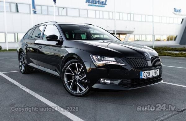 Black Skoda SuperB 2018 in Tallinn, with an engine capacity of 2.00 L and mileage of 193 thousand km for 16990 €, photo 6 on AUTOMOTO.COM.LV