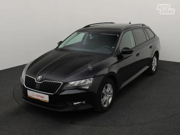 Black Skoda SuperB 2018 in Vilnius, with an engine capacity of 1.60 L and mileage of 216 thousand km for 11199 €, photo 1 on AUTOMOTO.COM.LV
