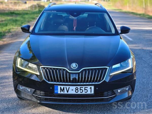 Black Skoda SuperB 2018 in Riga, with an engine capacity of 2.00 L and mileage of 406 thousand km for 9500 €, photo 1 on AUTOMOTO.COM.LV