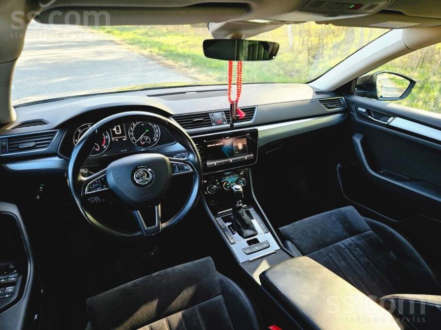 Black Skoda SuperB 2018 in Riga, with an engine capacity of 2.00 L and mileage of 406 thousand km for 9500 €, photo 9 on AUTOMOTO.COM.LV