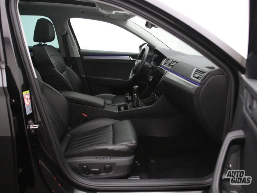 Black Skoda SuperB 2018 in Vilnius, with an engine capacity of 1.40 L and mileage of 230 thousand km for 12199 €, photo 15 on AUTOMOTO.COM.LV