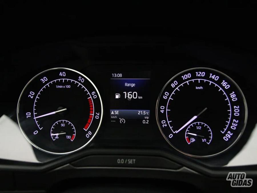 Black Skoda SuperB 2018 in Vilnius, with an engine capacity of 1.40 L and mileage of 230 thousand km for 12199 €, photo 20 on AUTOMOTO.COM.LV