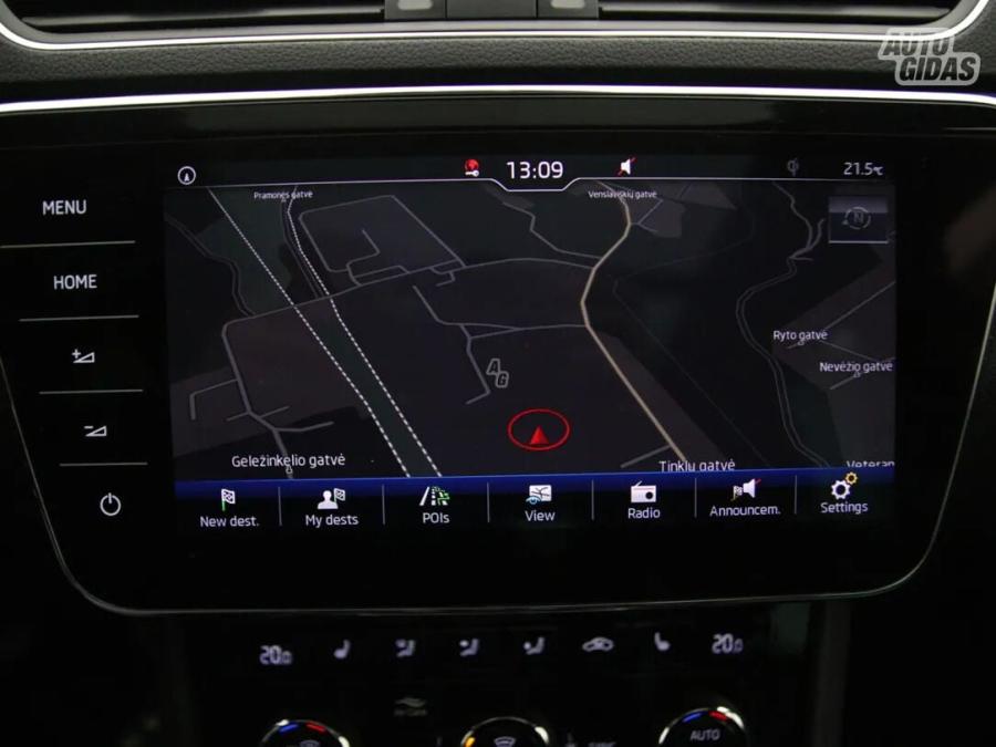 Black Skoda SuperB 2018 in Vilnius, with an engine capacity of 1.40 L and mileage of 230 thousand km for 12199 €, photo 25 on AUTOMOTO.COM.LV