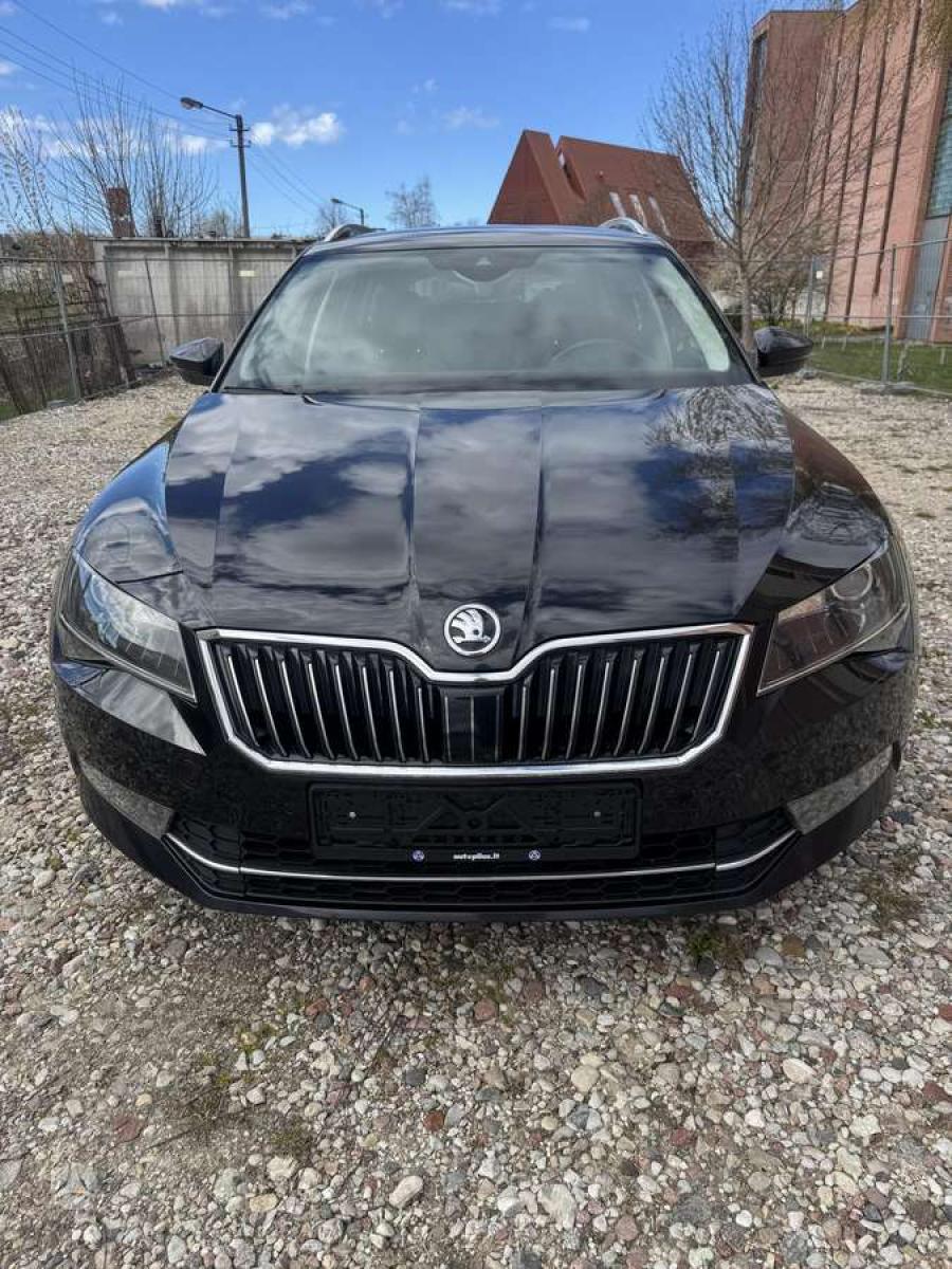 Melns Skoda SuperB 2018 Klaipėda, ar dzinēja tilpumu 1.97 L un nobraukumu 241 tūkst. km par 8999 €, foto 1 vietnē AUTOMOTO.COM.LV
