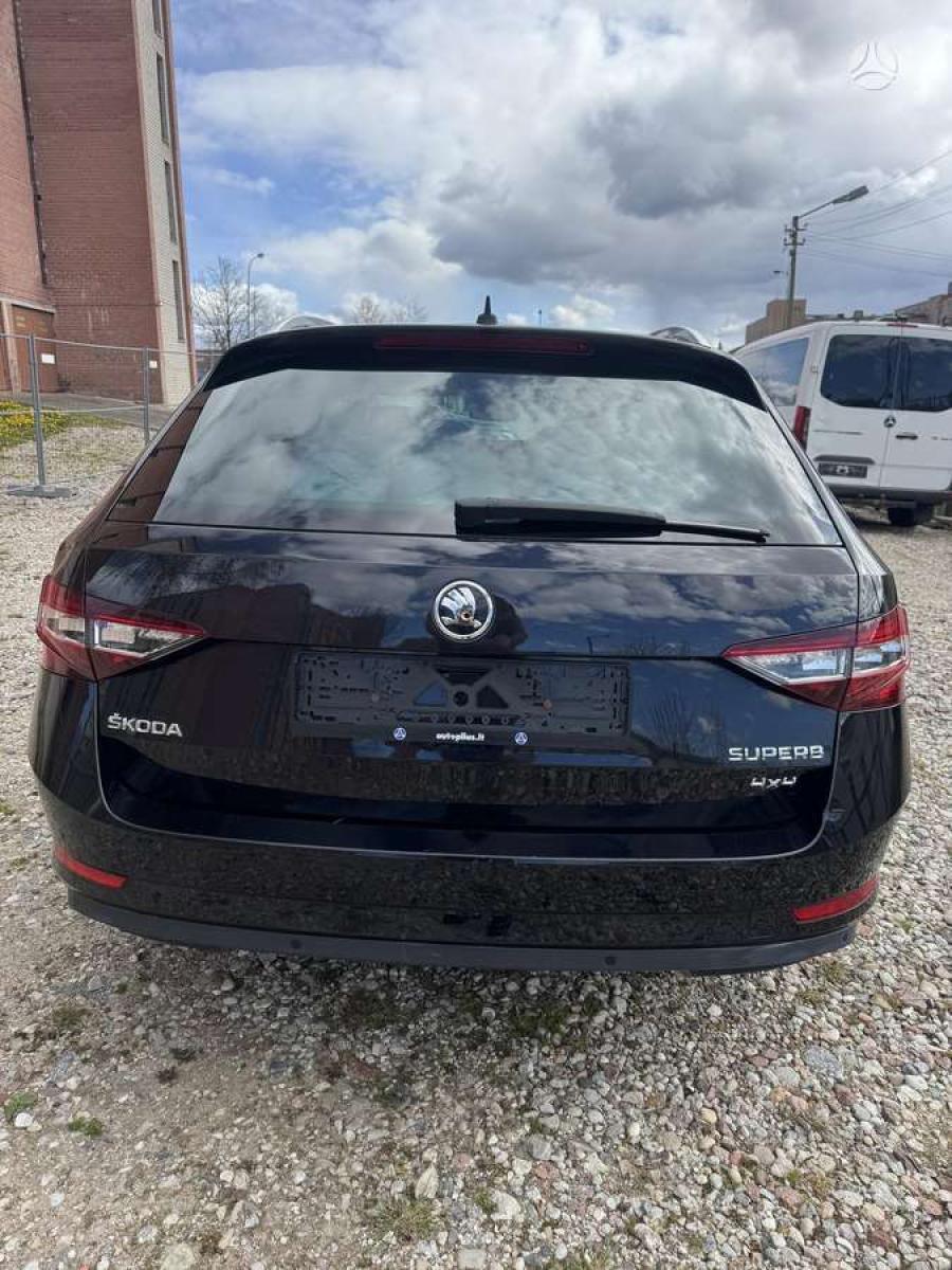 Melns Skoda SuperB 2018 Klaipėda, ar dzinēja tilpumu 1.97 L un nobraukumu 241 tūkst. km par 8999 €, foto 7 vietnē AUTOMOTO.COM.LV