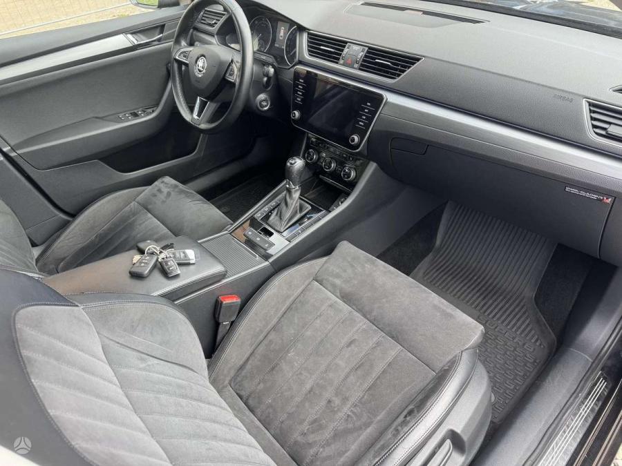 Melns Skoda SuperB 2018 Klaipėda, ar dzinēja tilpumu 1.97 L un nobraukumu 241 tūkst. km par 8999 €, foto 10 vietnē AUTOMOTO.COM.LV