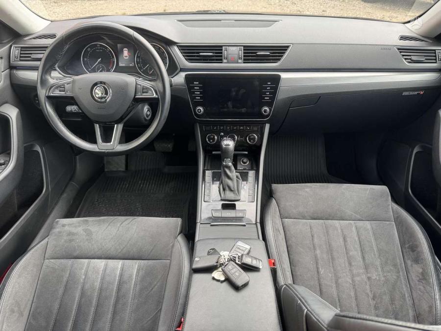 Melns Skoda SuperB 2018 Klaipėda, ar dzinēja tilpumu 1.97 L un nobraukumu 241 tūkst. km par 8999 €, foto 12 vietnē AUTOMOTO.COM.LV