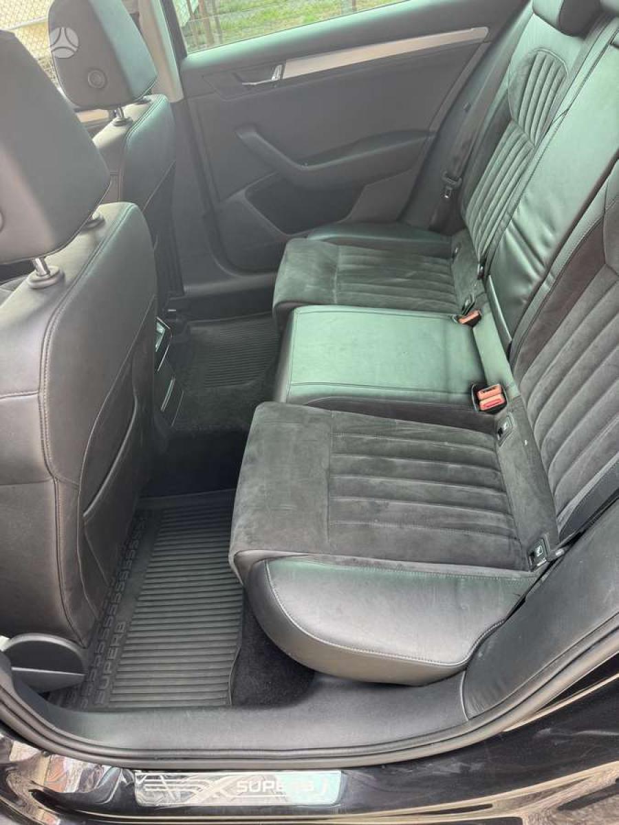 Melns Skoda SuperB 2018 Klaipėda, ar dzinēja tilpumu 1.97 L un nobraukumu 241 tūkst. km par 8999 €, foto 22 vietnē AUTOMOTO.COM.LV