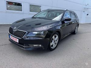 Black Skoda SuperB 2018 in Klaipeda, with an engine capacity of 1.97 L and mileage of 240 thousand km for 12600 €, photo  on AUTOMOTO.COM.LV