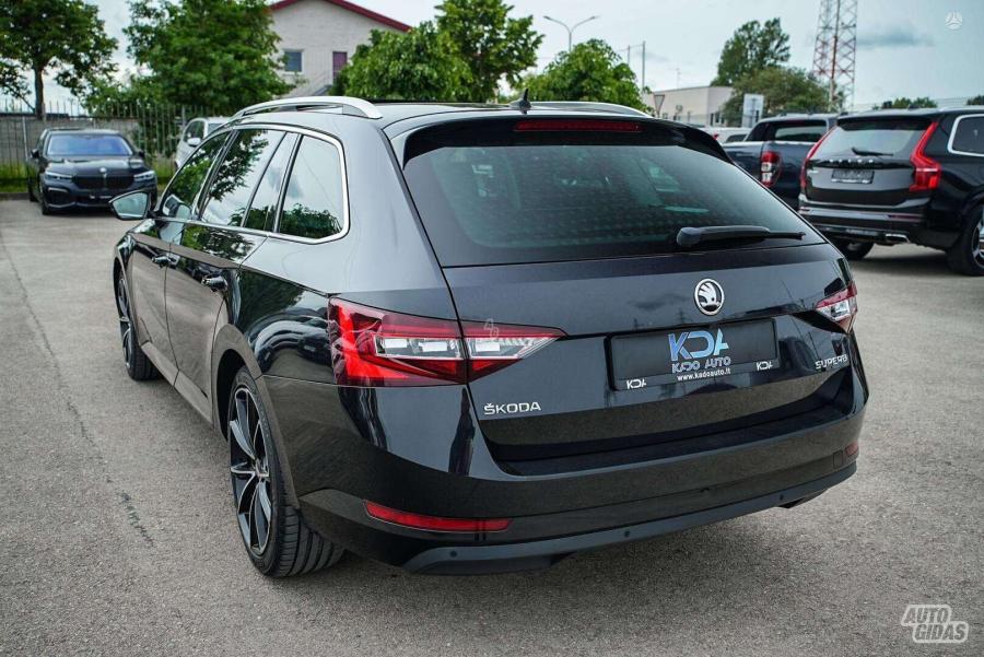 Melns Skoda SuperB 2018 Kauņa, ar dzinēja tilpumu 2.00 L un nobraukumu 184 tūkst. km par 14250 €, foto 10 vietnē AUTOMOTO.COM.LV