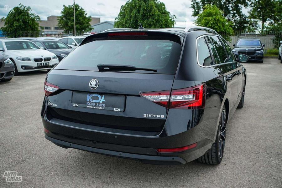 Melns Skoda SuperB 2018 Kauņa, ar dzinēja tilpumu 2.00 L un nobraukumu 184 tūkst. km par 14250 €, foto 12 vietnē AUTOMOTO.COM.LV