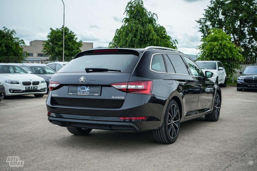 Melns Skoda SuperB 2018 Kauņa, ar dzinēja tilpumu 2.00 L un nobraukumu 184 tūkst. km par 14250 €, foto 13 vietnē AUTOMOTO.COM.LV