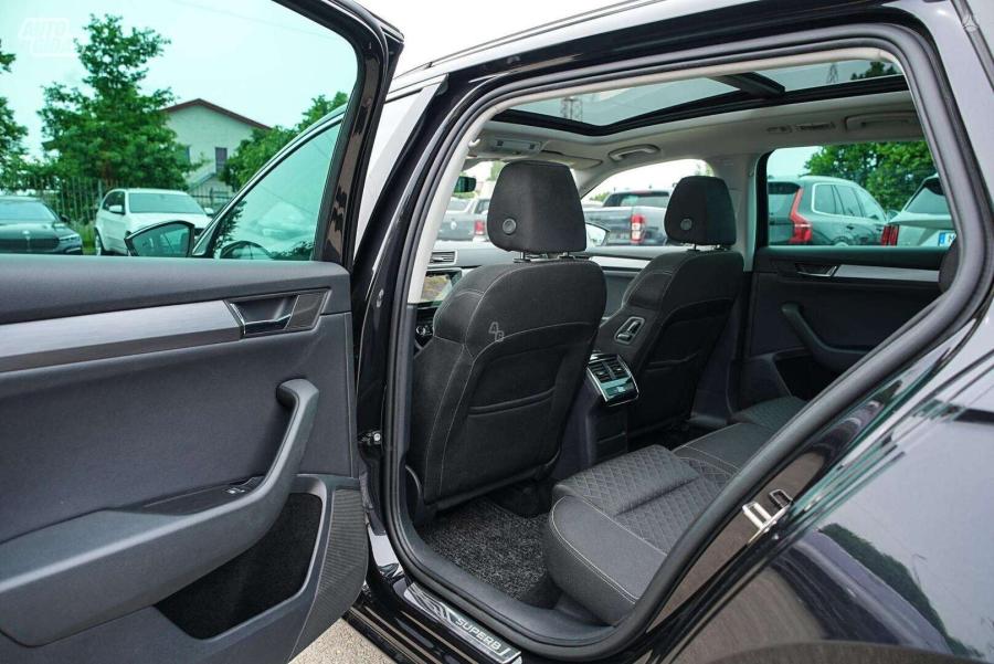 Melns Skoda SuperB 2018 Kauņa, ar dzinēja tilpumu 2.00 L un nobraukumu 184 tūkst. km par 14250 €, foto 34 vietnē AUTOMOTO.COM.LV