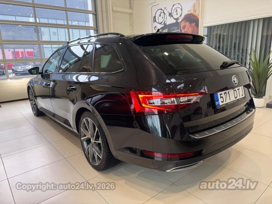 Black Skoda SuperB 2018 in Paide, with an engine capacity of 2.00 L and mileage of 204 thousand km for 15400 €, photo 5 on AUTOMOTO.COM.LV