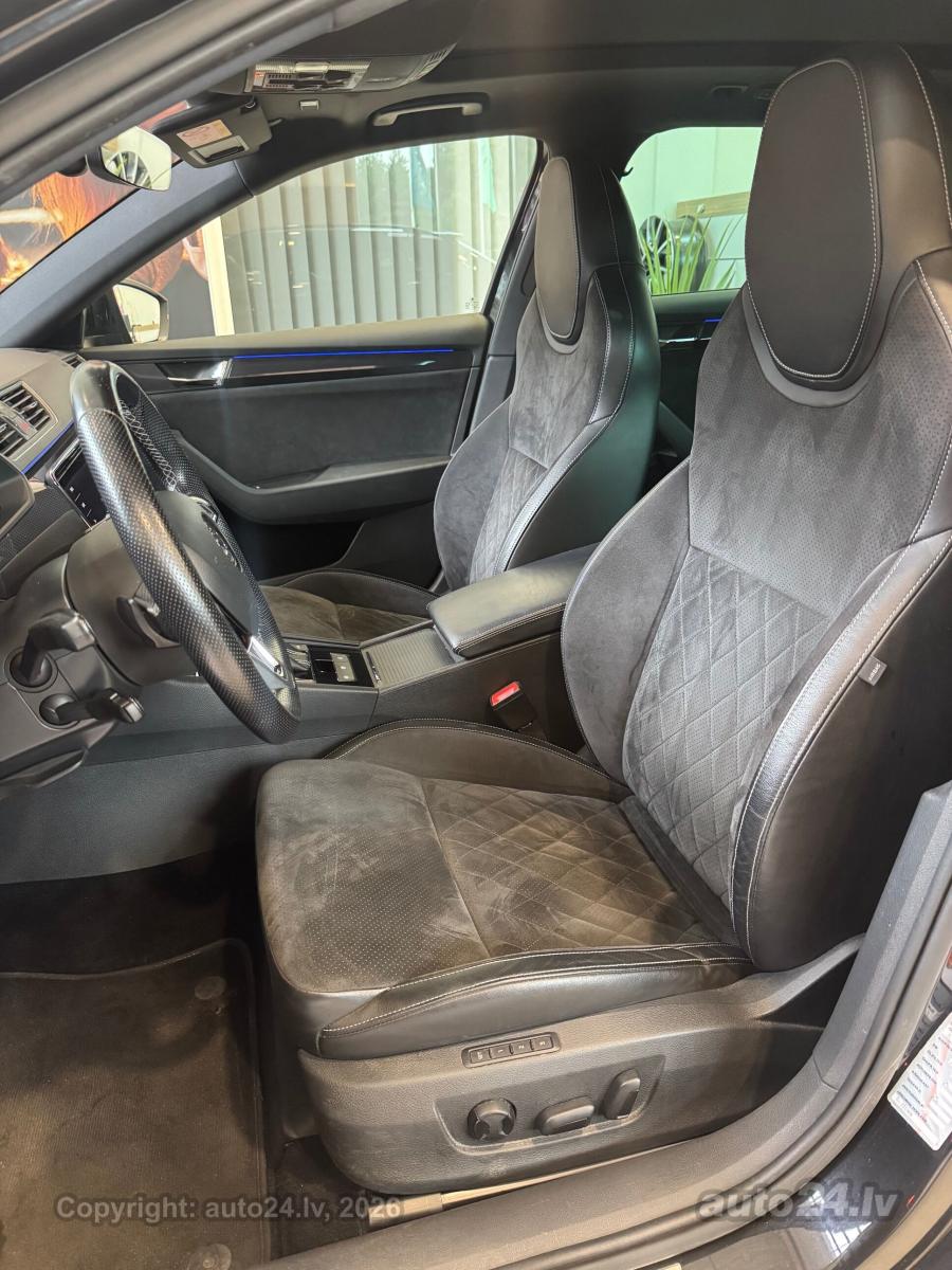 Black Skoda SuperB 2018 in Paide, with an engine capacity of 2.00 L and mileage of 204 thousand km for 15400 €, photo 6 on AUTOMOTO.COM.LV