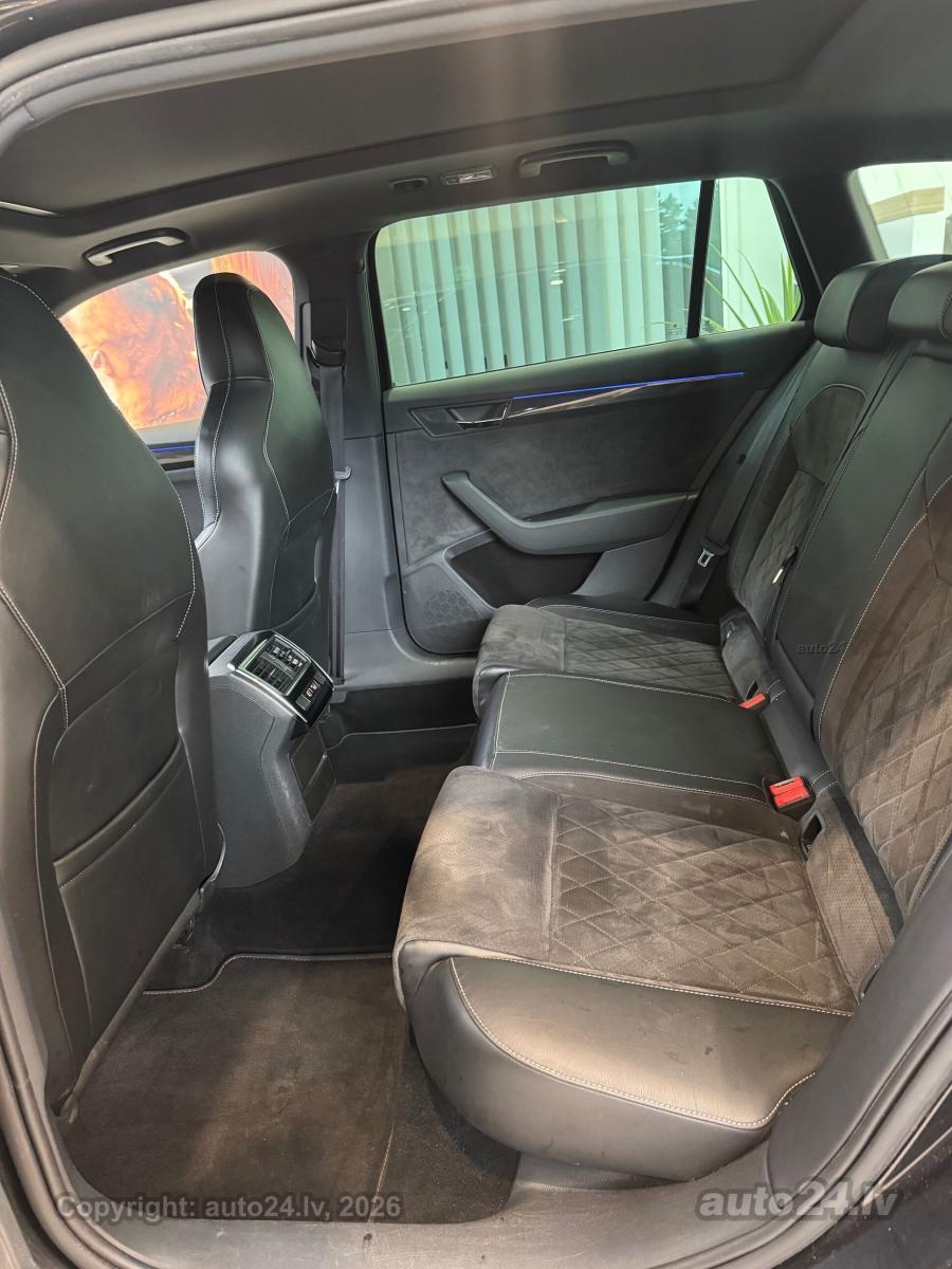 Black Skoda SuperB 2018 in Paide, with an engine capacity of 2.00 L and mileage of 204 thousand km for 15400 €, photo 9 on AUTOMOTO.COM.LV