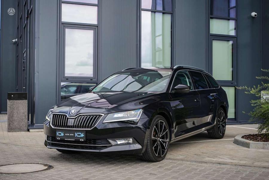 Melns Skoda SuperB 2018 Kauņa, ar dzinēja tilpumu 1.97 L un nobraukumu 184 tūkst. km par 14250 €, foto 3 vietnē AUTOMOTO.COM.LV