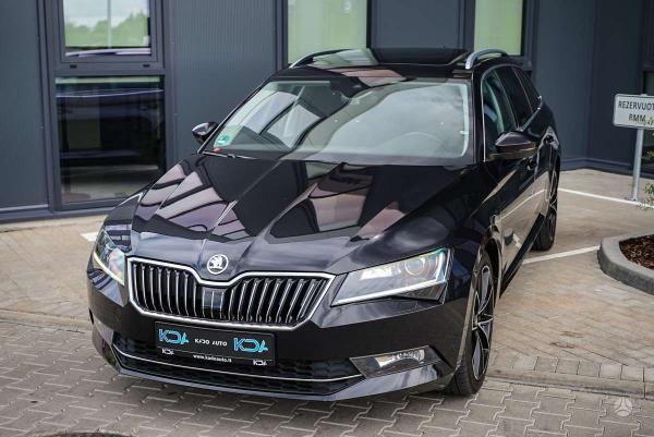 Melns Skoda SuperB 2018 Kauņa, ar dzinēja tilpumu 1.97 L un nobraukumu 184 tūkst. km par 14250 €, foto 5 vietnē AUTOMOTO.COM.LV