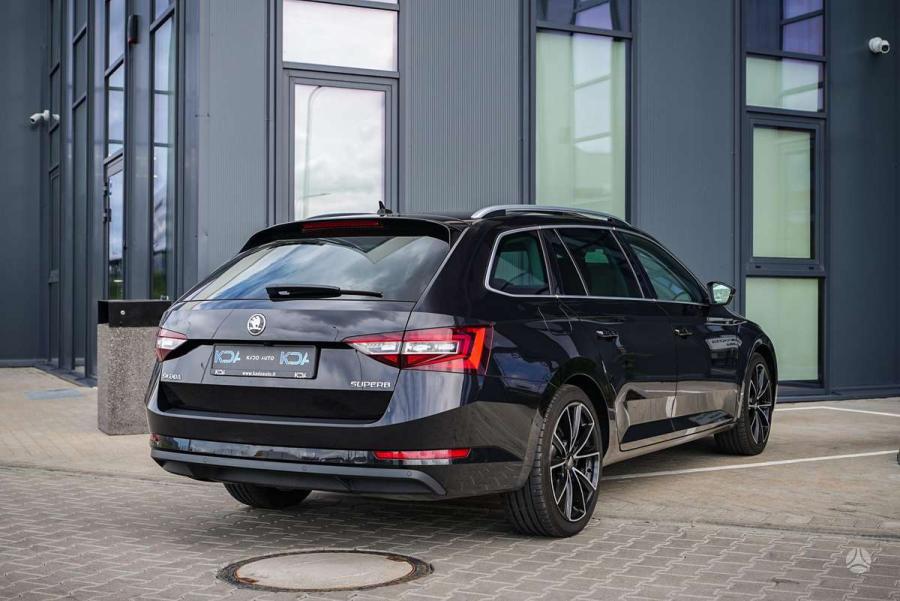 Melns Skoda SuperB 2018 Kauņa, ar dzinēja tilpumu 1.97 L un nobraukumu 184 tūkst. km par 14250 €, foto 10 vietnē AUTOMOTO.COM.LV