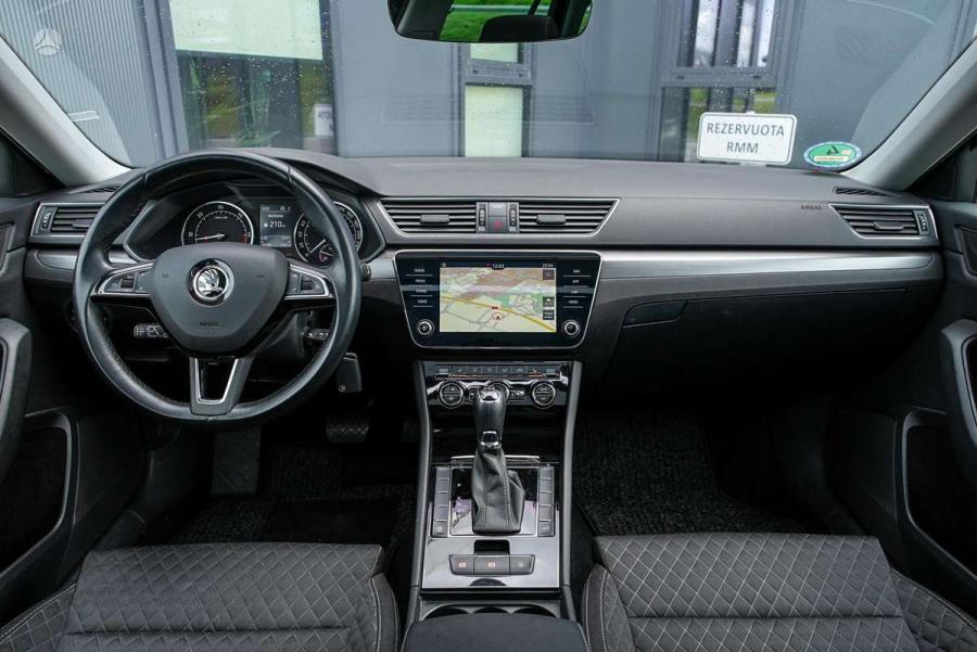 Melns Skoda SuperB 2018 Kauņa, ar dzinēja tilpumu 1.97 L un nobraukumu 184 tūkst. km par 14250 €, foto 17 vietnē AUTOMOTO.COM.LV