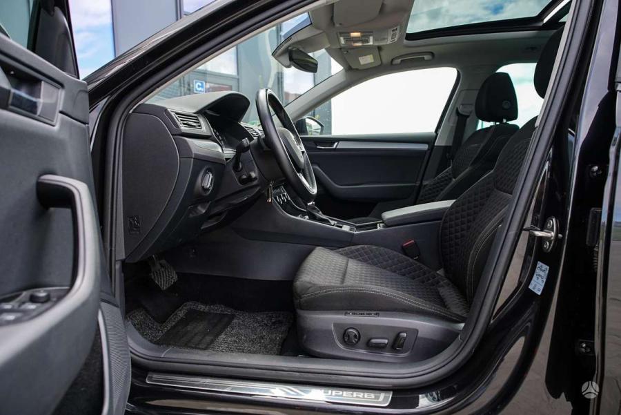 Melns Skoda SuperB 2018 Kauņa, ar dzinēja tilpumu 1.97 L un nobraukumu 184 tūkst. km par 14250 €, foto 26 vietnē AUTOMOTO.COM.LV