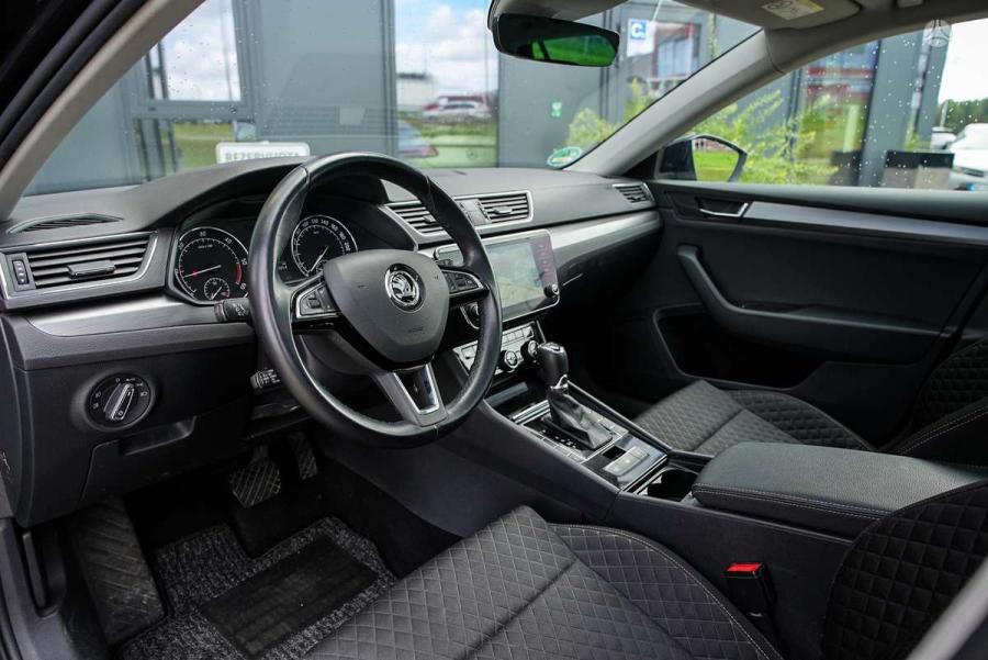 Melns Skoda SuperB 2018 Kauņa, ar dzinēja tilpumu 1.97 L un nobraukumu 184 tūkst. km par 14250 €, foto 27 vietnē AUTOMOTO.COM.LV