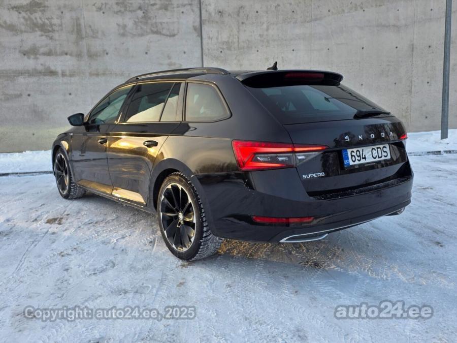Black Skoda SuperB 2019 in Viljandi, with an engine capacity of 2.00 L and mileage of 132 thousand km for 19700 €, photo 3 on AUTOMOTO.COM.LV