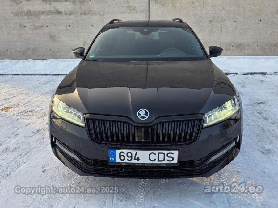 Black Skoda SuperB 2019 in Viljandi, with an engine capacity of 2.00 L and mileage of 132 thousand km for 19700 €, photo 8 on AUTOMOTO.COM.LV