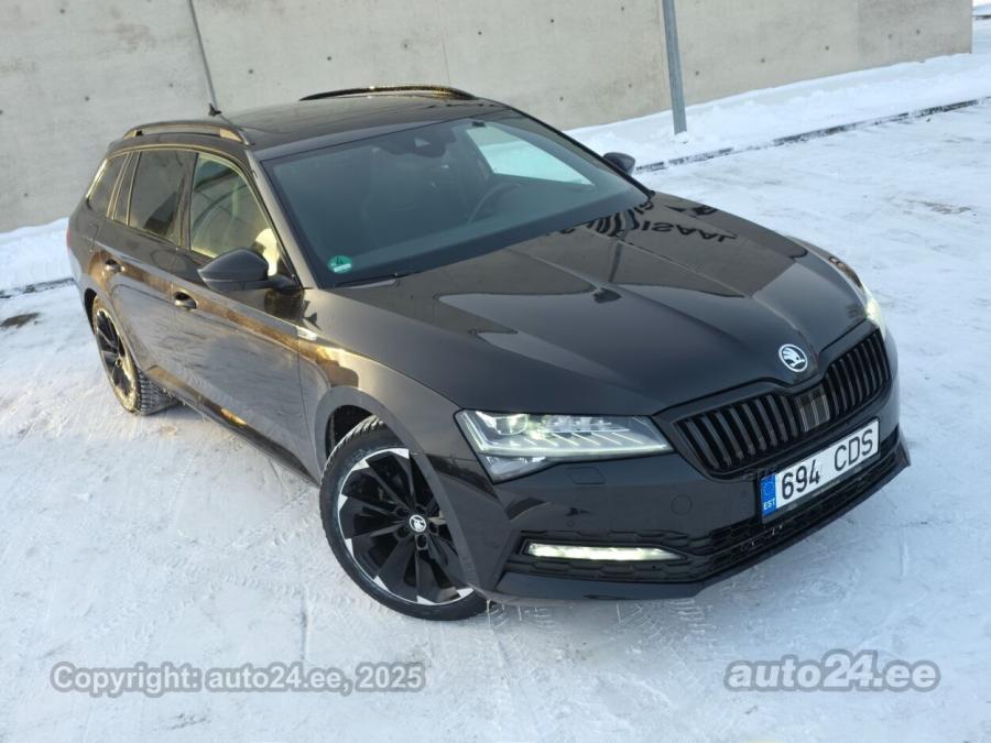 Black Skoda SuperB 2019 in Viljandi, with an engine capacity of 2.00 L and mileage of 132 thousand km for 19700 €, photo 21 on AUTOMOTO.COM.LV