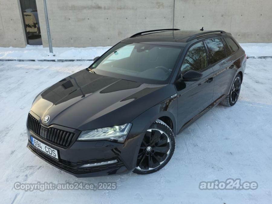 Black Skoda SuperB 2019 in Viljandi, with an engine capacity of 2.00 L and mileage of 132 thousand km for 19700 €, photo 22 on AUTOMOTO.COM.LV