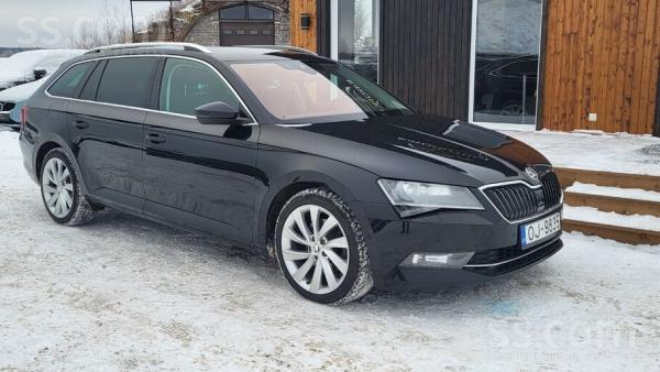 Black Skoda SuperB 2019 in Riga, with an engine capacity of 2.00 L and mileage of 186 thousand km for 16900 €, photo 1 on AUTOMOTO.COM.LV