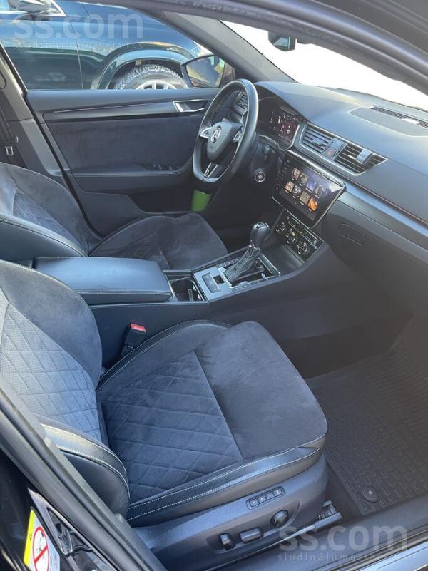 Black Skoda SuperB 2019 in Riga, with an engine capacity of 2.00 L and mileage of 181 thousand km for 24000 €, photo 10 on AUTOMOTO.COM.LV