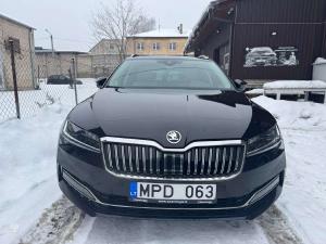 Melns Skoda SuperB 2019 Kauņa, ar dzinēja tilpumu 1.97 L un nobraukumu 340 tūkst. km par 15500 €, foto  vietnē AUTOMOTO.COM.LV