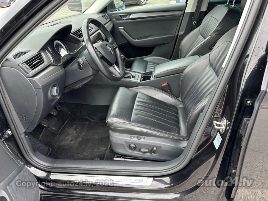 Black Skoda SuperB 2019 in Tartu, with an engine capacity of 1.50 L and mileage of 315 thousand km for 9998 €, photo 9 on AUTOMOTO.COM.LV
