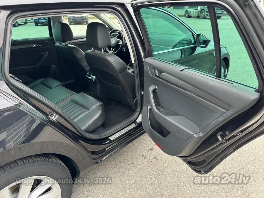 Black Skoda SuperB 2019 in Tartu, with an engine capacity of 1.50 L and mileage of 315 thousand km for 9998 €, photo 16 on AUTOMOTO.COM.LV
