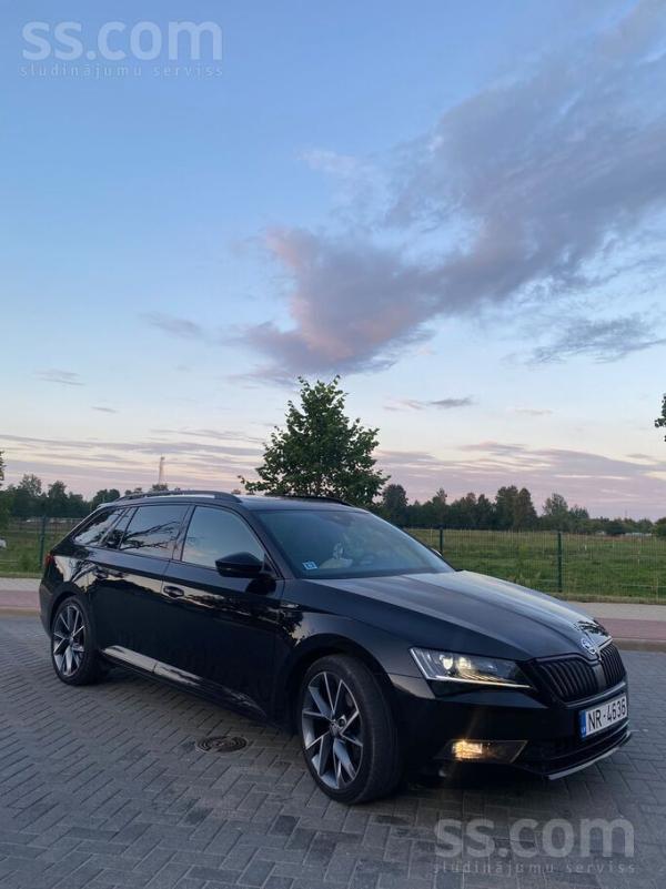 Black Skoda SuperB 2019 in Kuldiga, with an engine capacity of 2.00 L and mileage of 170 thousand km for 17800 €, photo 7 on AUTOMOTO.COM.LV