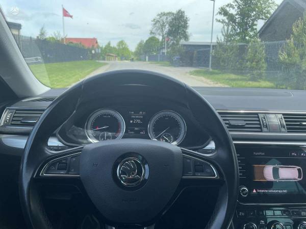 Black Skoda SuperB 2019 in Vilnius, with an engine capacity of 1.98 L and mileage of 175 thousand km for 17490 €, photo 2 on AUTOMOTO.COM.LV