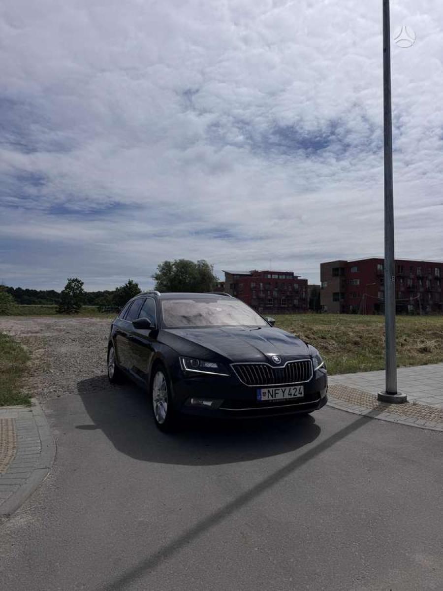 Black Skoda SuperB 2019 in Klaipeda, with an engine capacity of 2.00 L and mileage of 465 thousand km for 14500 €, photo 3 on AUTOMOTO.COM.LV